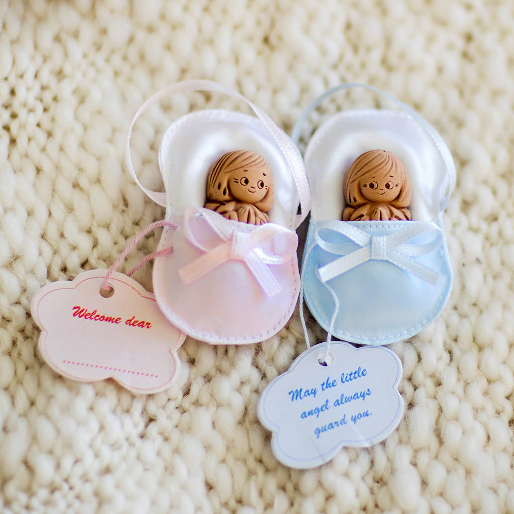 ceramic baby guardian angel a new baby gift by natural gift store ...