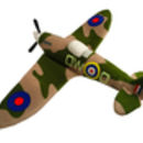 Raf Spitfire Soft Toy Aircraft By The London Toy Company ...