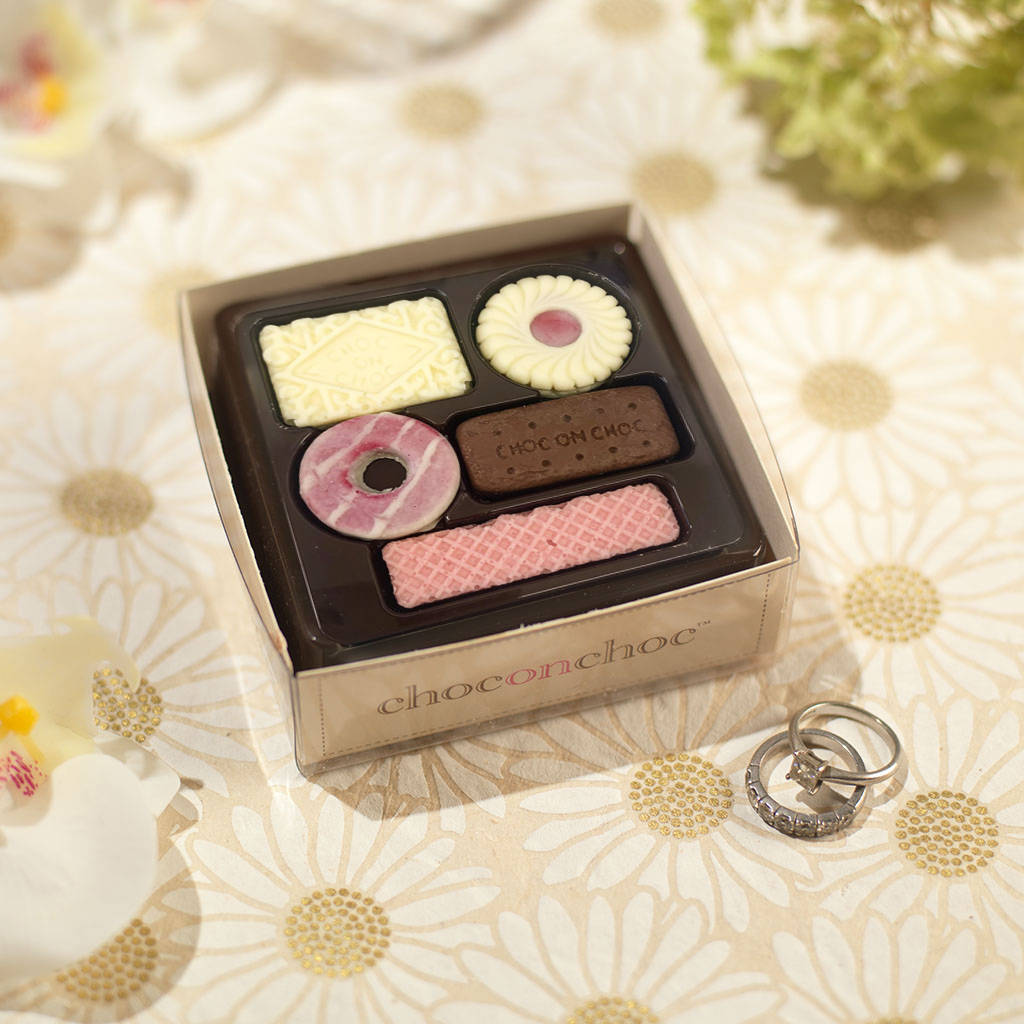 mini chocolate biscuits by choc on choc | notonthehighstreet.com