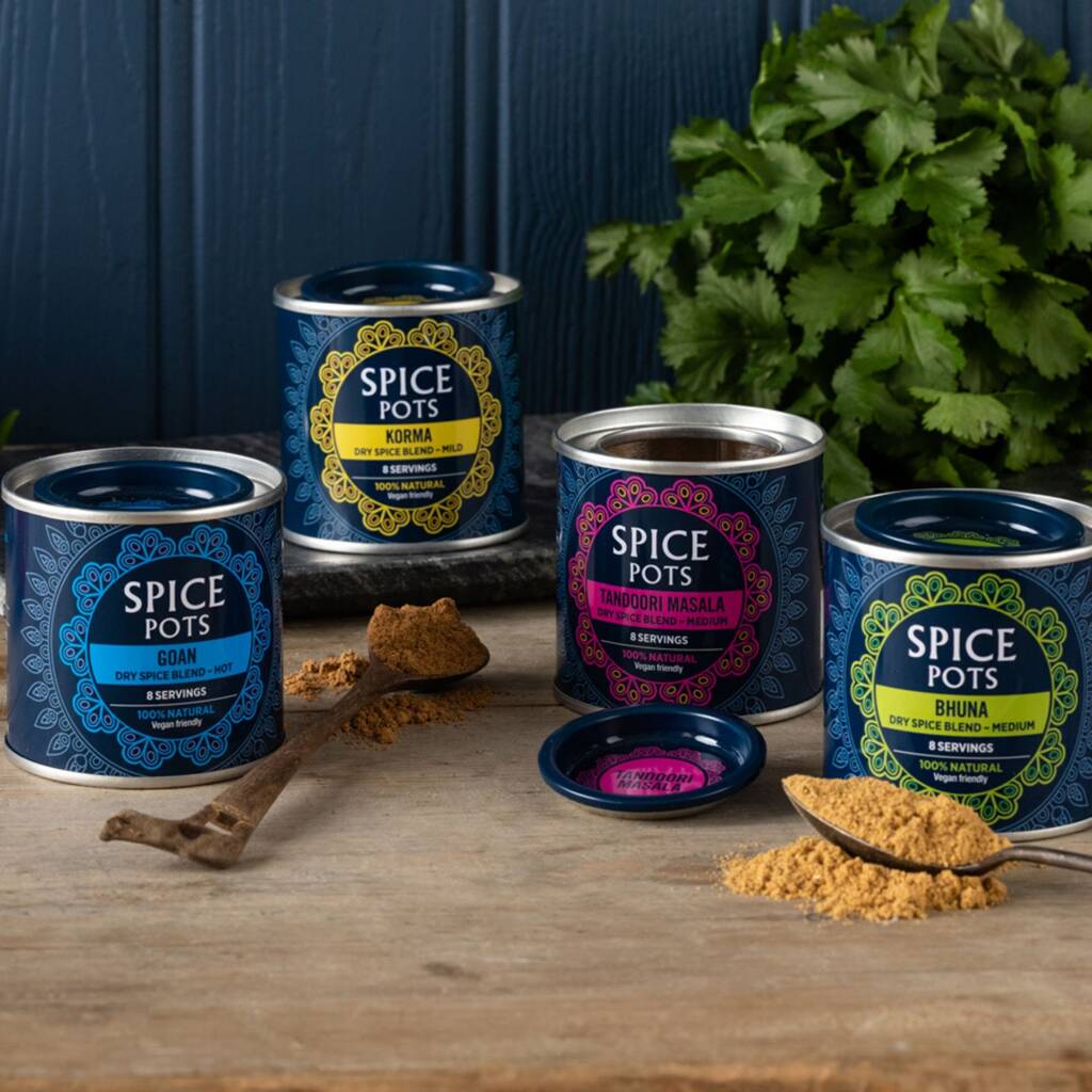 Curry Spice Kit With 80 Easy Curry Recipes By Spice Pots ...