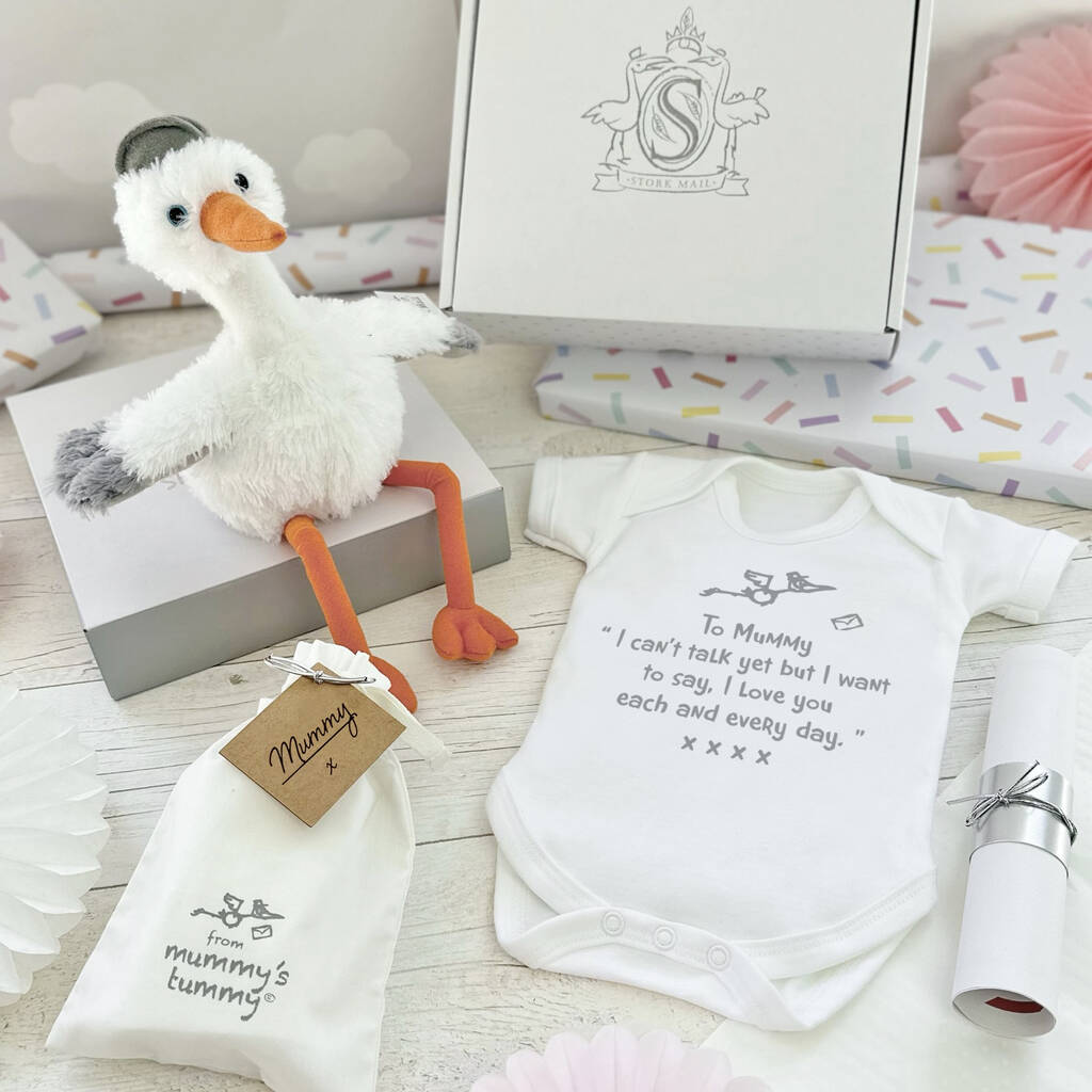 Baby Shower Gift, Congratulations Pregnancy Gift, Mummy By Stork Mail ...
