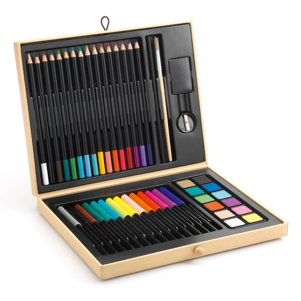 Children's Box Of Art Supplies By Crafts4Kids | notonthehighstreet.com