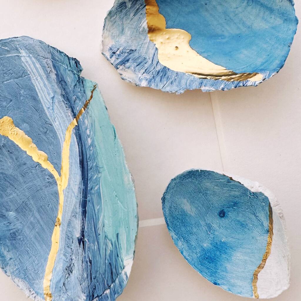 Porcelain Coastal Decor Wall Art #25 By Deborah Wren Ceramics