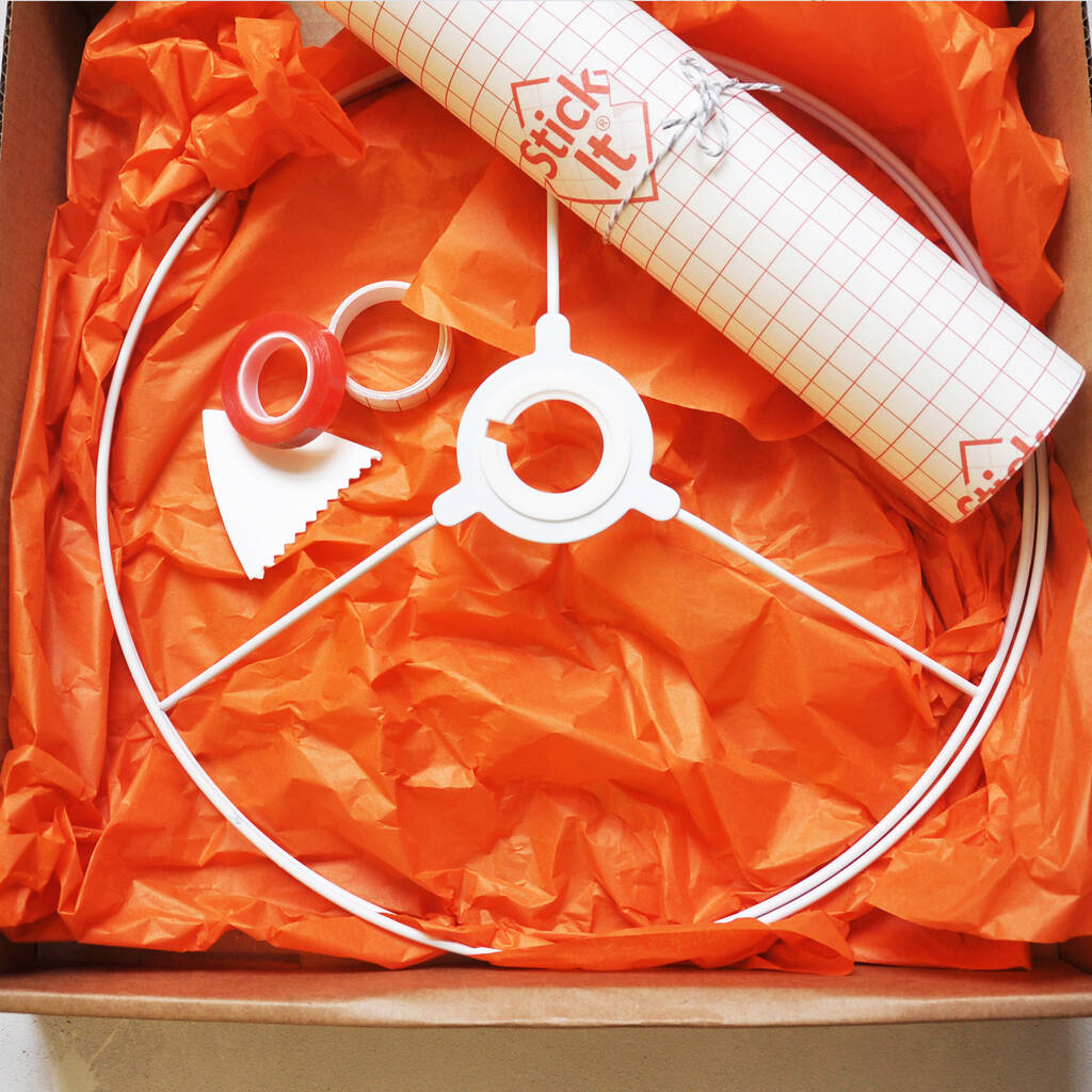 Lampshade Making Craft Kit By Lume | notonthehighstreet.com