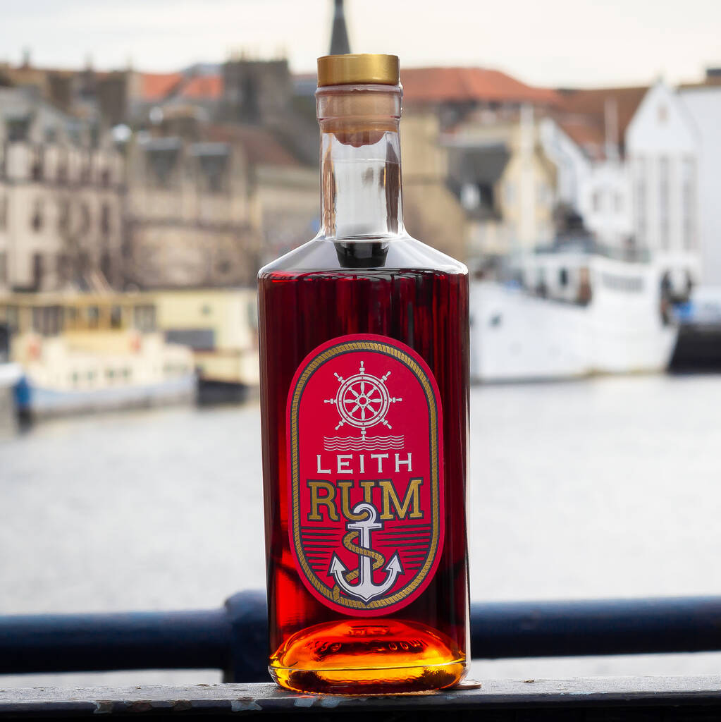Premium Leith Spiced Rum By GM Spirits Co | notonthehighstreet.com