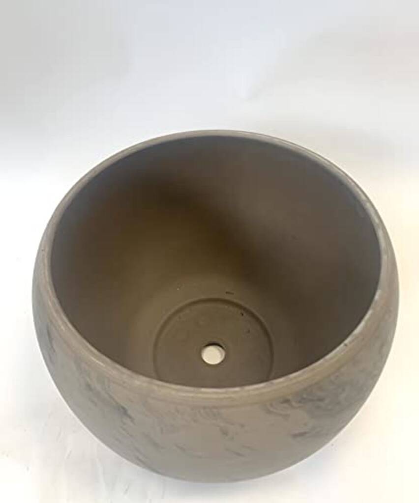 Basalt Spherical Plant Planter Extra Large By Acqua Garden