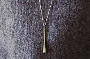 32' long drop necklace by lucy quartermaine | notonthehighstreet.com