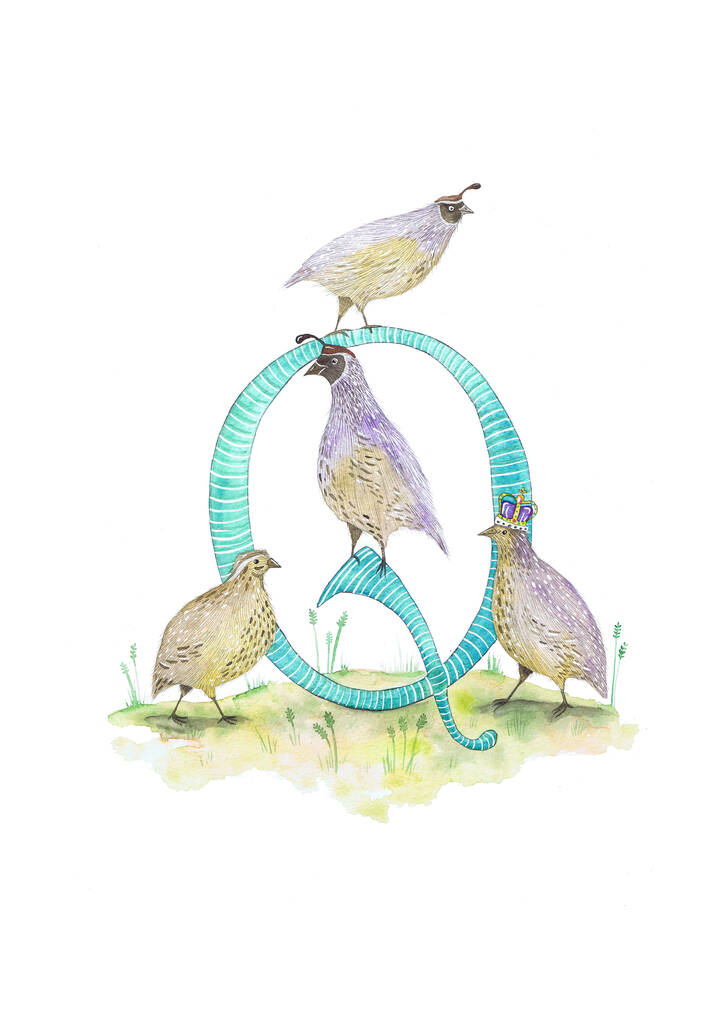I Is For Ibex Alphabet Art Print By E.C Woodard Studio