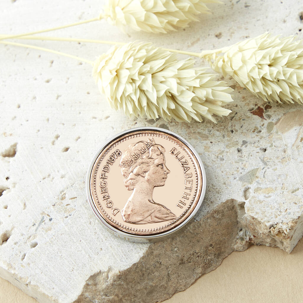 50th Birthday Penny Coin Keepsake Coin Token By Ellie Ellie ...
