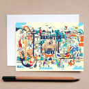 Brighton Greeting Card By Vickysworld | notonthehighstreet.com