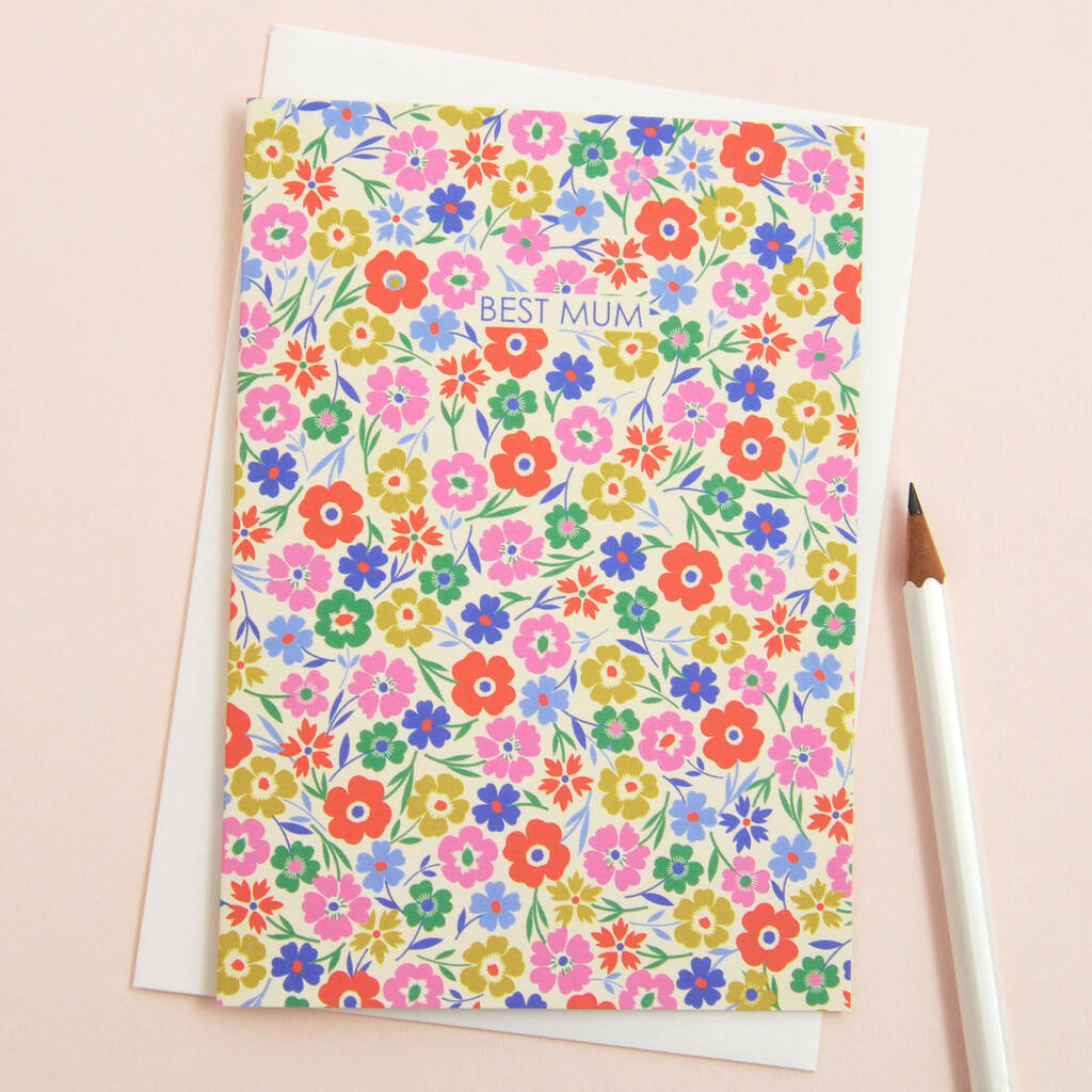 Best Mum Card By Elvira.v.v.Designs