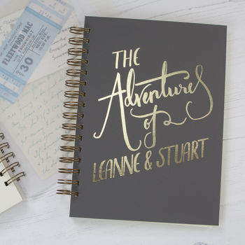 'the adventures of' personalised memory book by & so they made ...