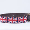 leather beaded dog collar by simba jones | notonthehighstreet.com