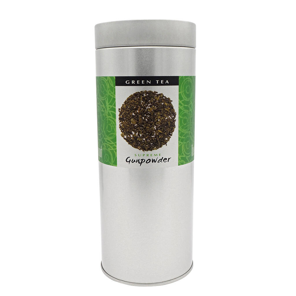 Supreme Gunpowder Green Tea 200g Tin By The Exotic Teapot ...