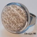 Fabric Rings By Re Creation For The Nation | notonthehighstreet.com