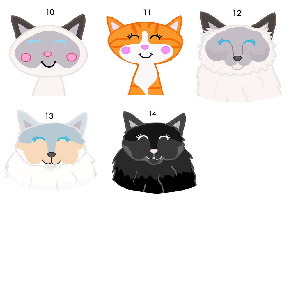 cat id tag personalised by hoobynoo | notonthehighstreet.com