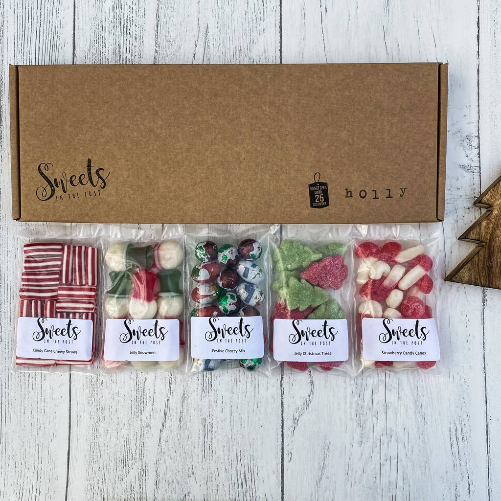 Personalised Christmas 'do Not Open' Letterbox Sweets By Sweets In The ...