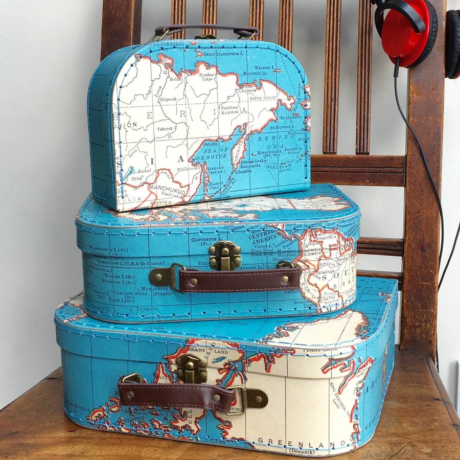 set of three stacking cases by pink pineapple home & gifts ...