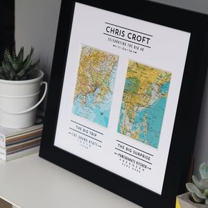 Personalised Street Map Print Gifts | notonthehighstreet.com