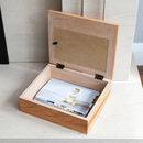 Personalised My First Year Photo Keepsake Box By Mirrorin ...