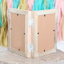 Double Dark Or Light Wood Photo Frame By Red Berry Apple ...