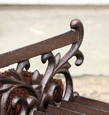 Gardener's Cast Iron Boot Scraper With Brush By Dibor ...