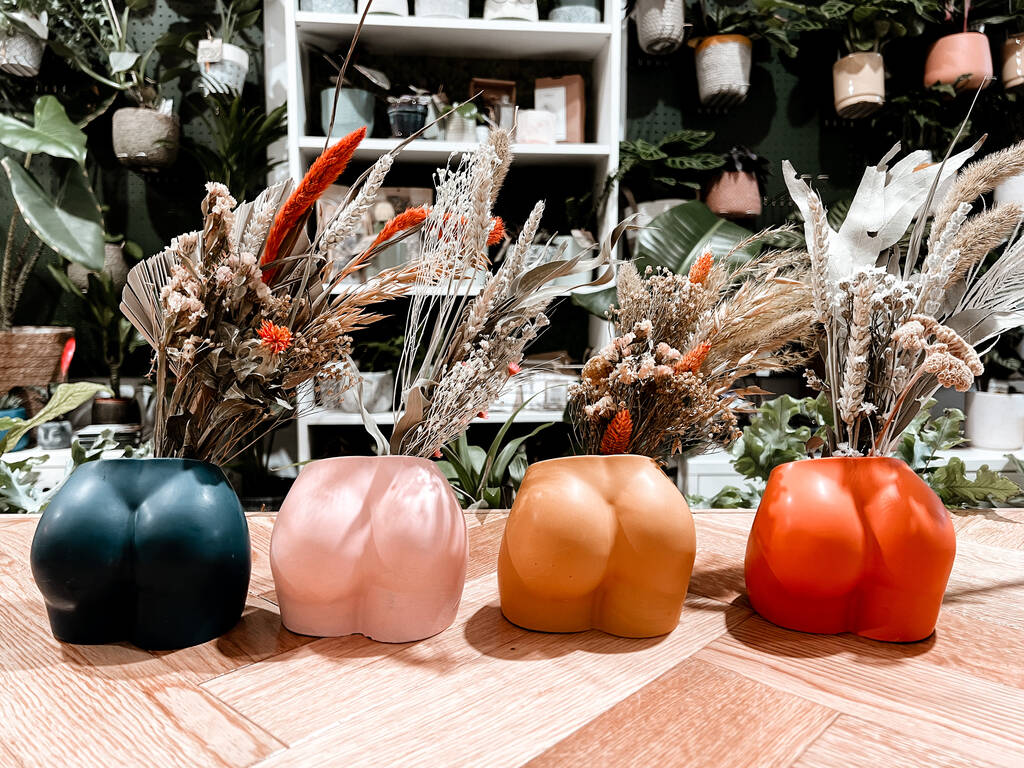 Make Your Own Bum Vase Kit By The Crafting Cartel | notonthehighstreet.com