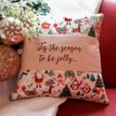 Christmas Fun Cushion By Tuppenny House Designs | notonthehighstreet.com