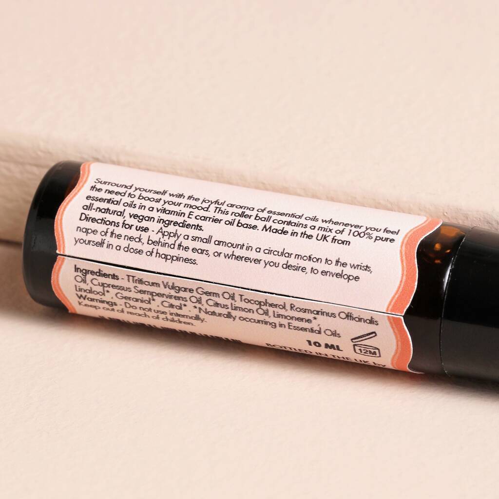 Be Happy Pulse Point Roller By Lisa Angel