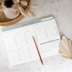 Minimal A4 Weekly Planner Note Pad By Faye Co Papier ...