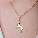 Silver Whippet Necklace | Silver Greyhound Necklace By Amanda Coleman ...