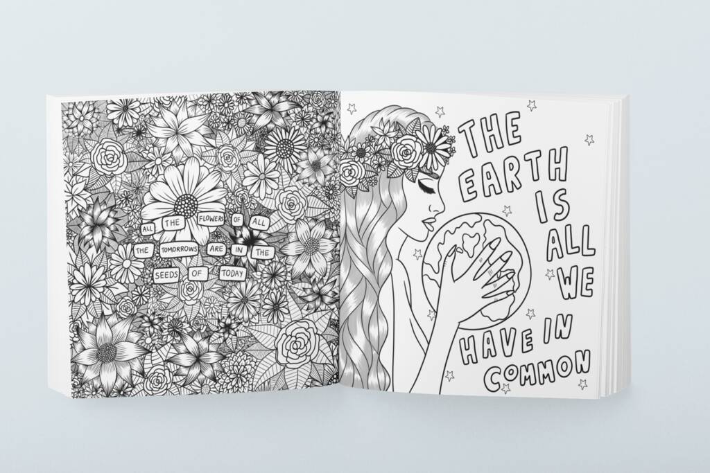Calm Over Chaos Adult Colouring Book By Calm Over Chaos ...