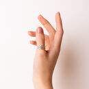 Silver And Gold Corkscrew Spiral Rings By Otis Jaxon ...