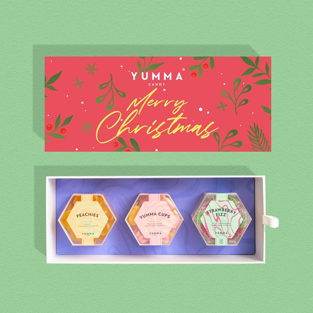 Christmas Sweets Gift Set By Yumma Candy | notonthehighstreet.com