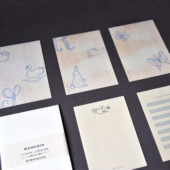 Illustrated Mini Writing Paper Set By Toothpic Nations ...
