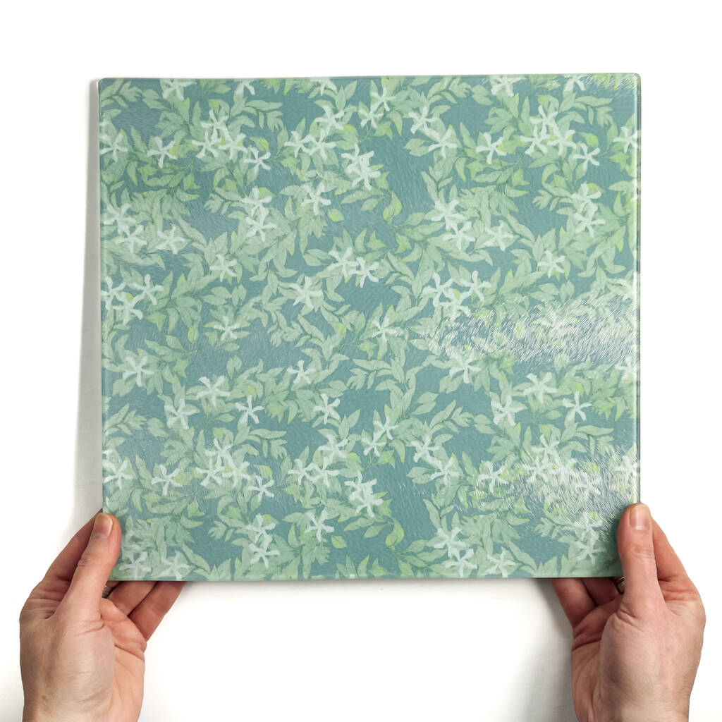 'Jasmine Flower' Chopping Board By DoodlePippin | notonthehighstreet.com