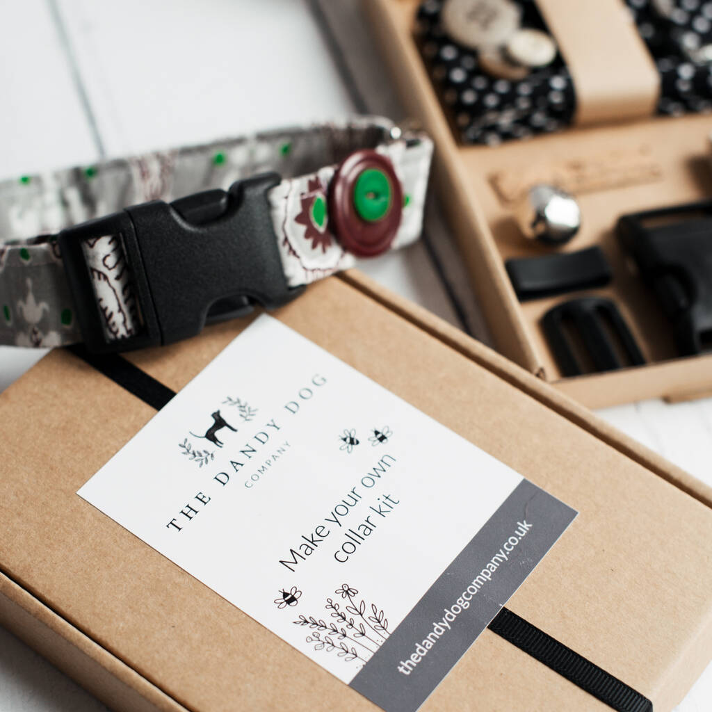 Make Your Own Dog Collar Kit By The Dandy Dog Company