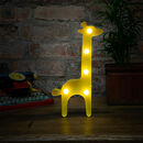 Yellow Giraffe Led Night Light By Rup & Forn Creative ...
