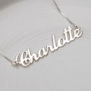 Personalised Handmade Name Necklace By Anna Lou Of London ...