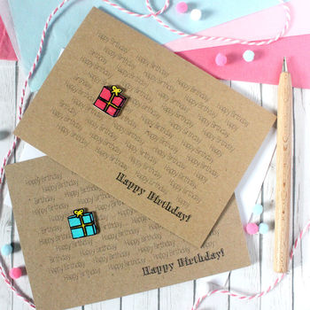 Personalised Happy Birthday Card, Birthday Present Card By Little ...