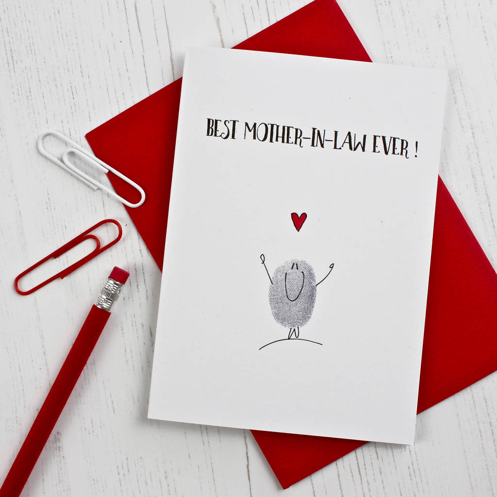 Best Mother In Law Card By Adam Regester Design Notonthehighstreet Best Mother In Law Card By Adam Regester Design Notonthehighstreet