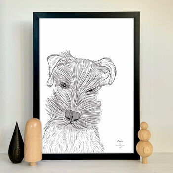 Personalised Pet Portrait Line Drawings By Adam Regester Design ...