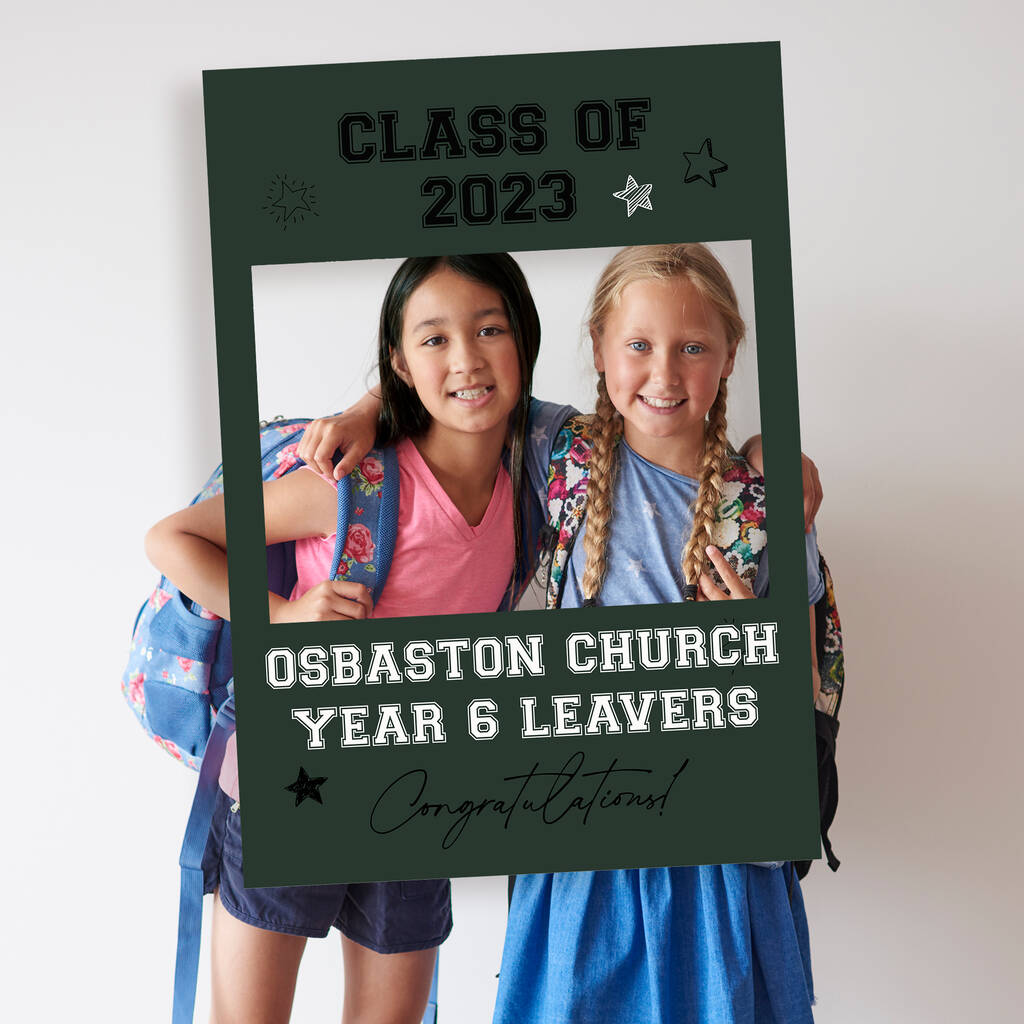 School Leavers Selfie Frame And Party Sign By Smart Party Shop ...