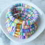 Pastel Rainbow Heishi Disc Bracelet By Sadler Jones | notonthehighstreet.com