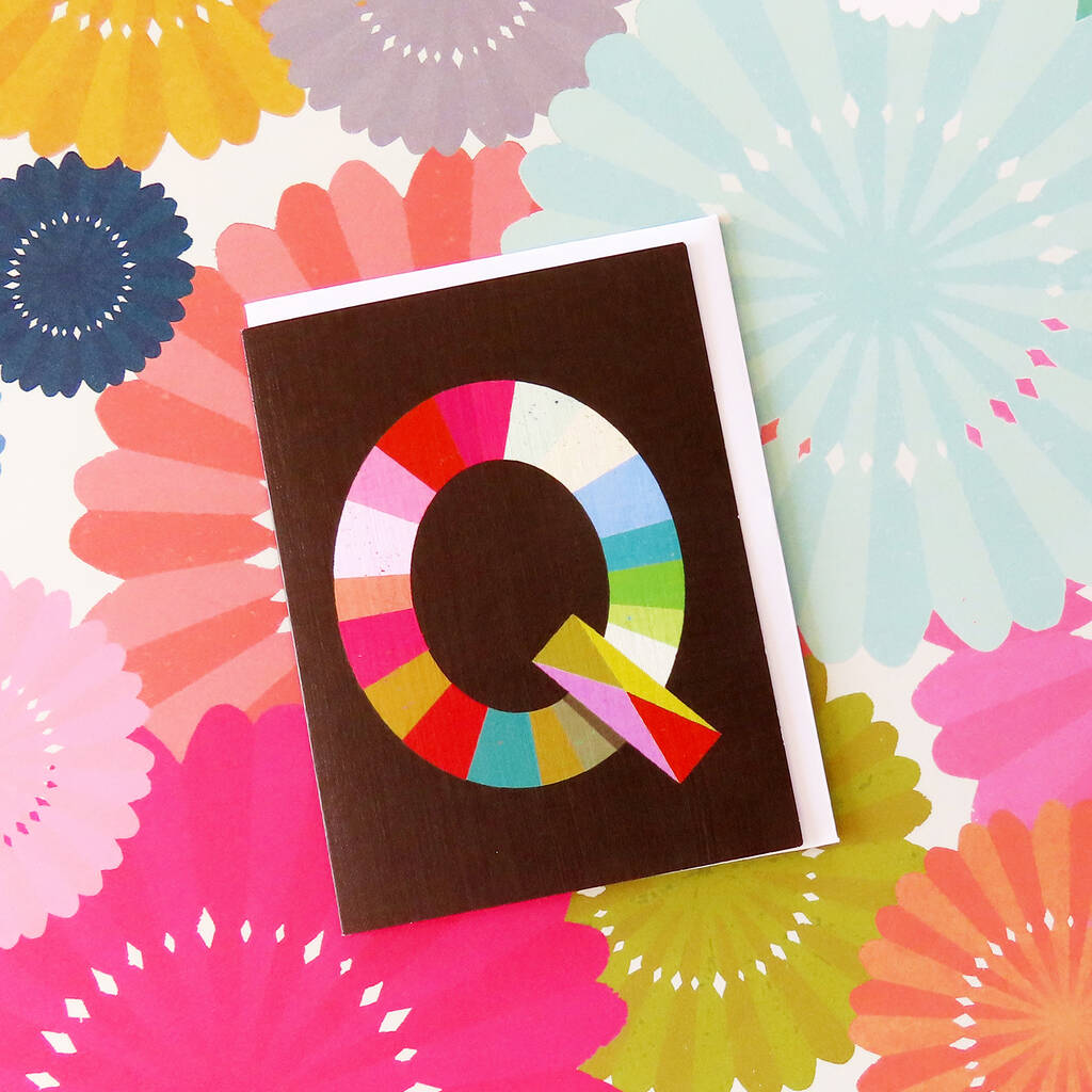 Mini Q Alphabet Card By Kali Stileman Publishing
