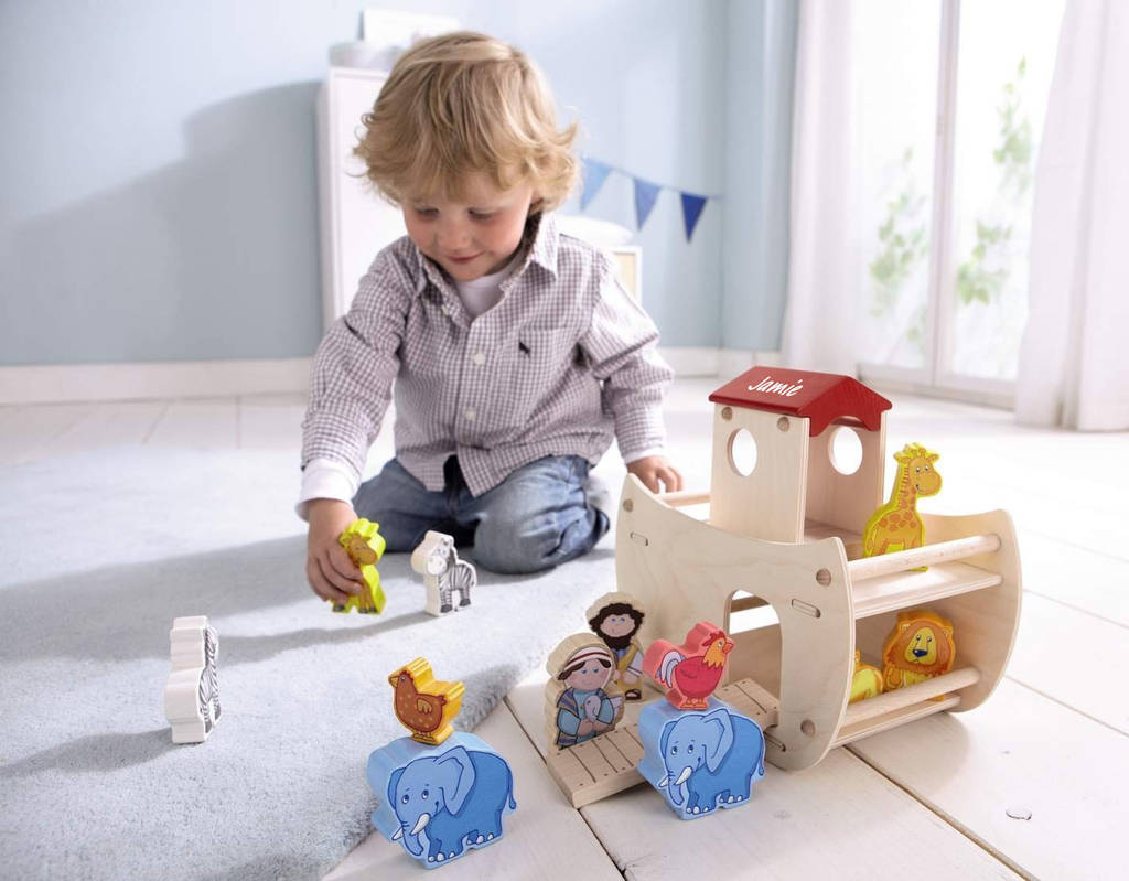 Personalised First Big Noah's Ark By Oskar & Catie | notonthehighstreet.com Personalised First Big Noah's Ark By Oskar & Catie | notonthehighstreet.com