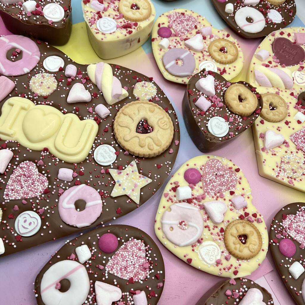 Sweet Heart Chocolate Bar By Choc Til You Drop | notonthehighstreet.com