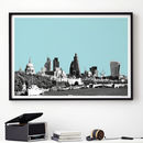 London Skyline Art Print Greenwich To Canary Wharf By Bronagh Kennedy ...