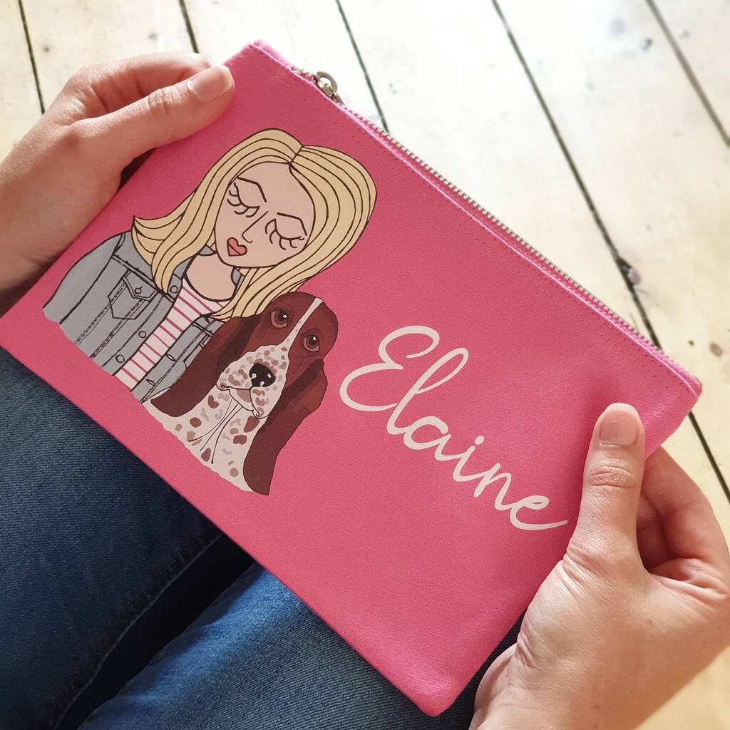 Personalised Dog Mum Dog Lover Make Up Bag By Syd&Co | notonthehighstreet.com