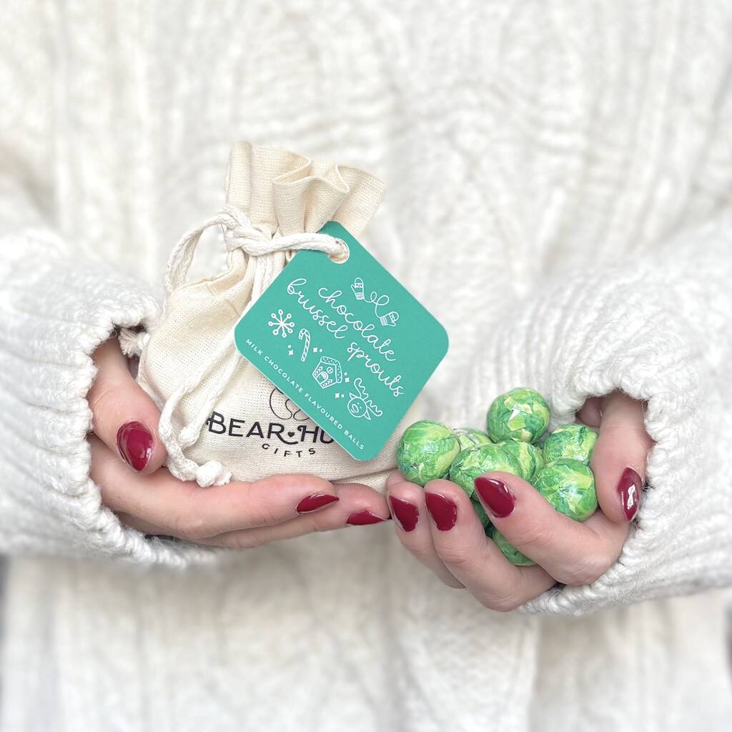 Chocolate Brussel Sprouts By BearHugs | notonthehighstreet.com